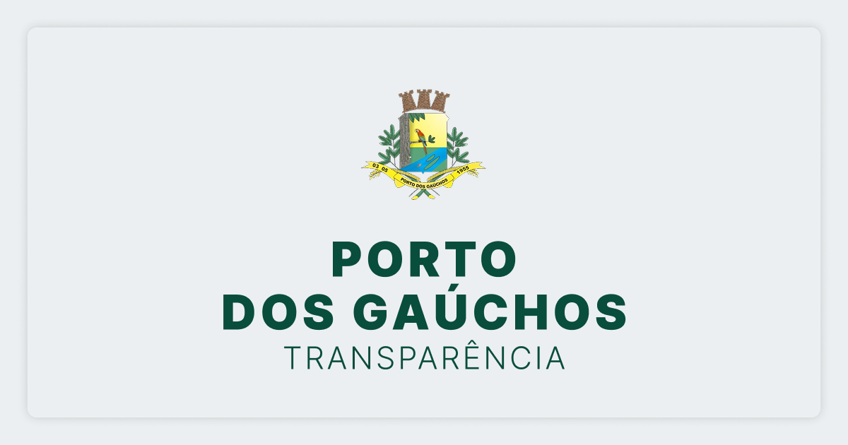 Concurso Público - Prefeitura de Porto dos Gaúchos